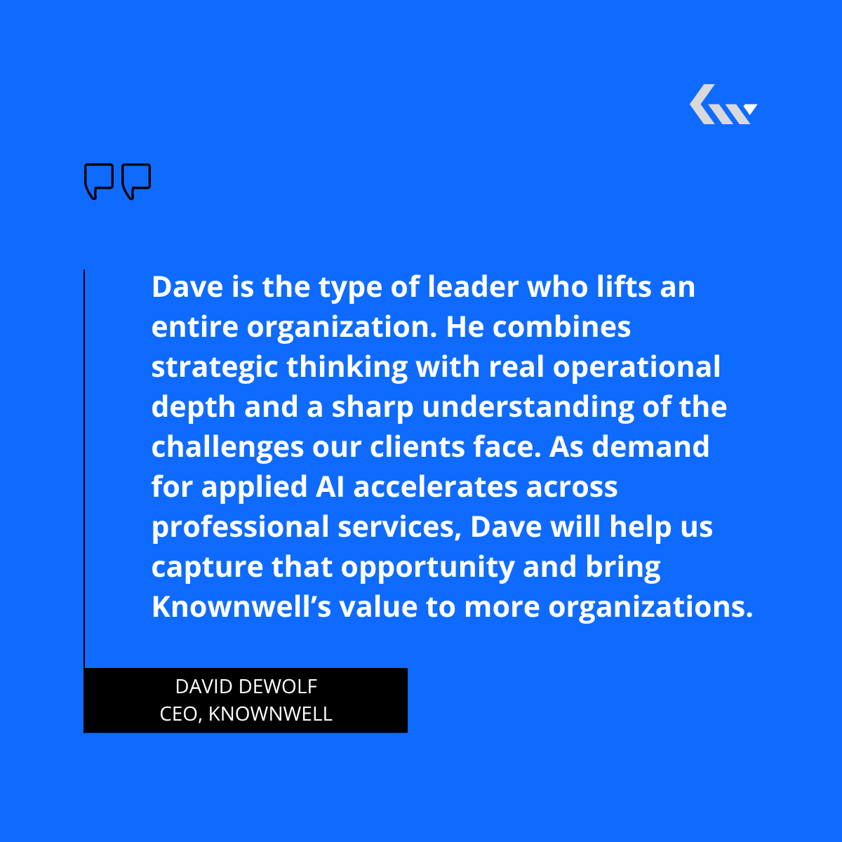 Knownwell Adds Dave Lewark as Head of Sales to Growing Team