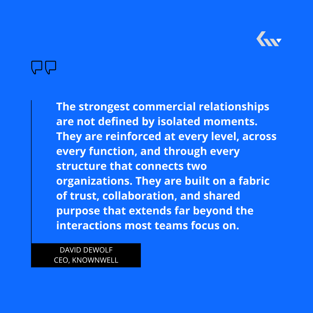 The Client Relationship You Think You Have | Commercial Intelligence